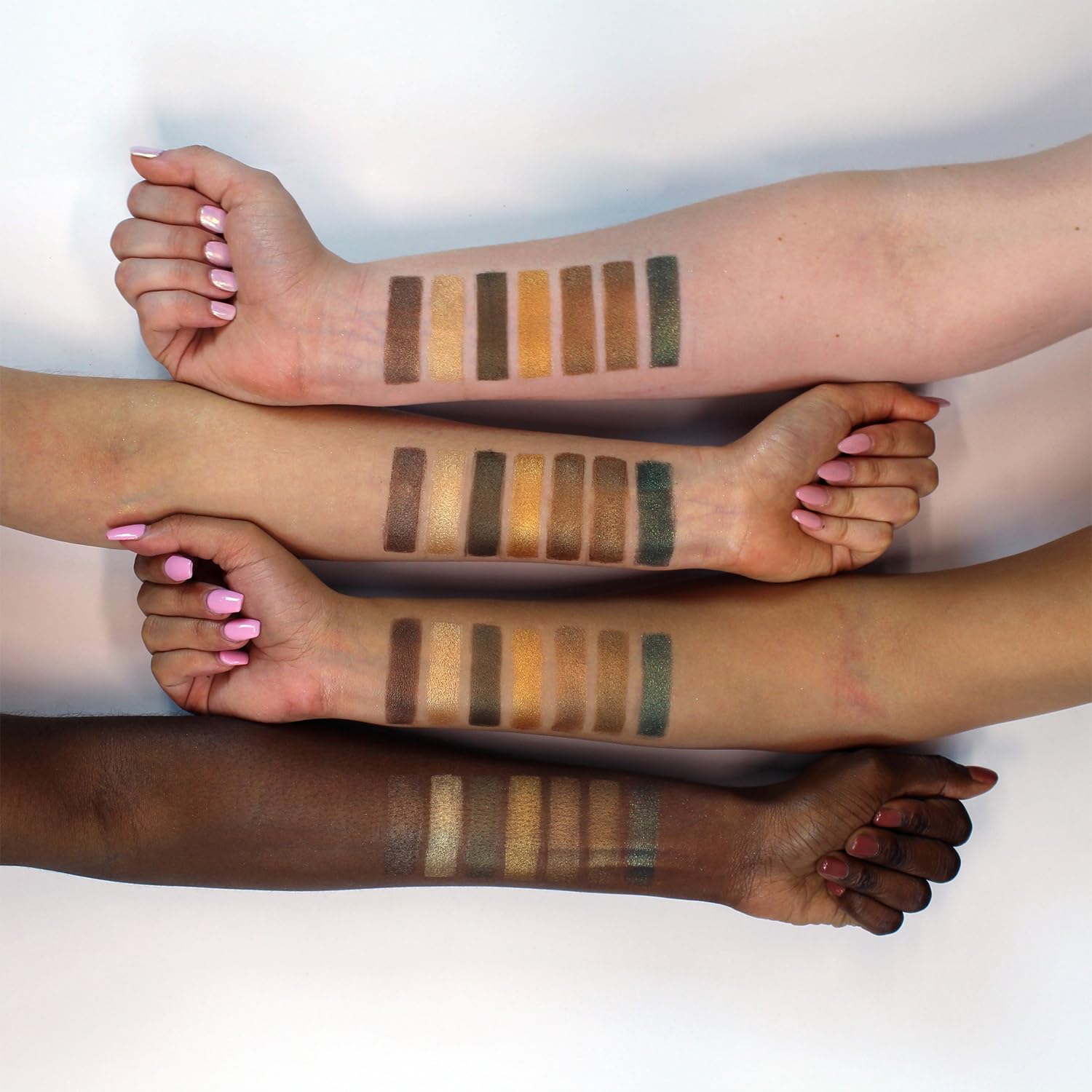 Profusion Cosmetics 21 Shade Eyeshadow Palette Collection & Brush, Chocolates