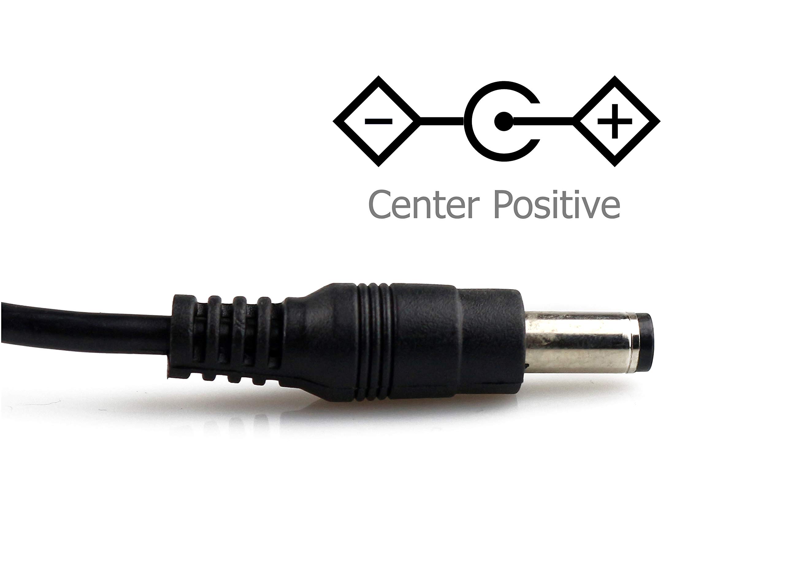 Excelity AC to DC 15V/2A Wall Charger Power Supply Adapter with 5.5 x 2.1mm Tips