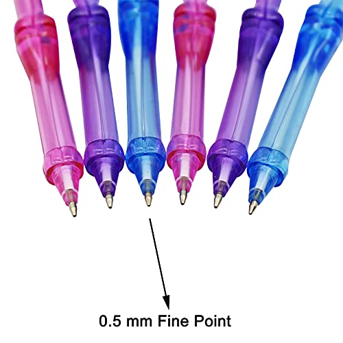 Maydahui 12PCS Finger Bone Ballpoint Pen Cute Gestures Pens Black Ink for All Saints' Day Girl Students School