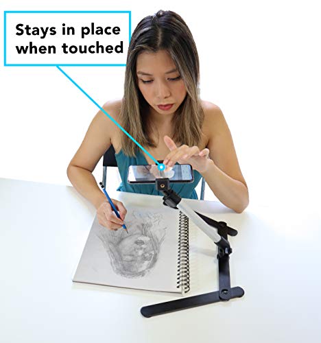 Phone/Camera/Webcam Stand for Overhead Recording of Drawing, Cooking, Crafts, Da Vinci Eye: AR Art Projector