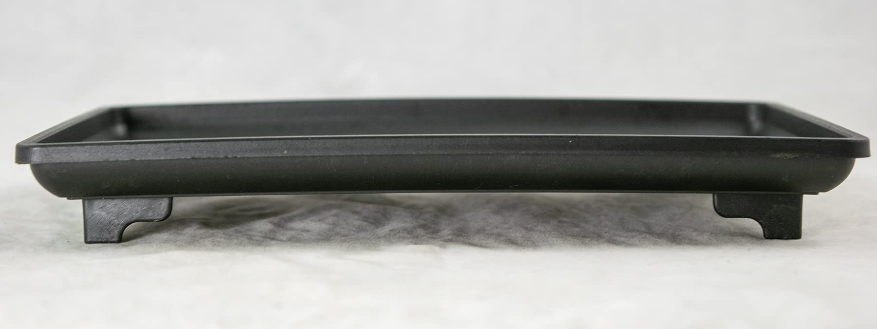 3 Mix Rectangular Black Plastic Humidity/Drip Tray for Bonsai Tree and House Indoor Plants 7", 9" & 10.5"