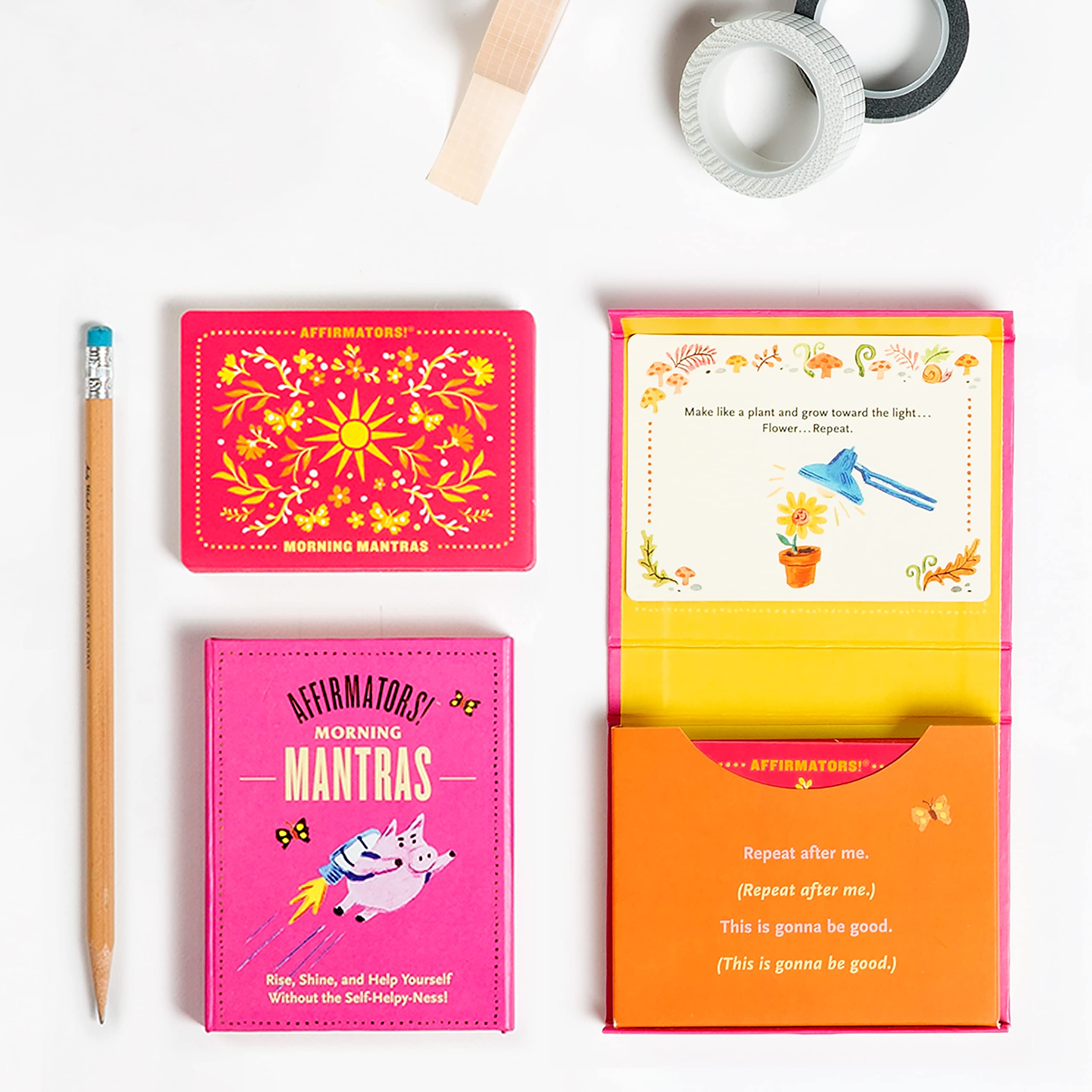 Affirmators! Mantras Morning - Day Affirmation Cards Deck, Daily Cards & Positive Affirmations (30 Cards Deck)