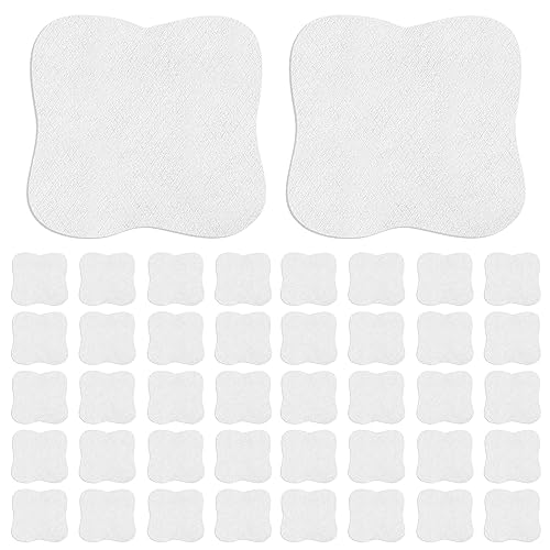 40 Pieces Soothing Gel Pads Hydrogel Reusable Nipple Pads Breastfeeding Essentials Nursing Pads Breast Pads Cooling Relief for Moms Sore Nipples from Pumping or Nursing