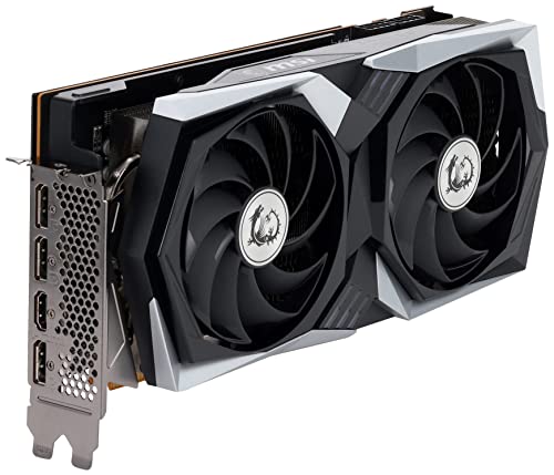 MSI Gaming Radeon RX 6700 XT 192-bit 12GB GDDR6 DP/HDMI Dual Torx 4.0 Fans FreeSync DirectX 12 VR Ready RGB Graphics Card (RX 6700 XT Gaming X 12G)