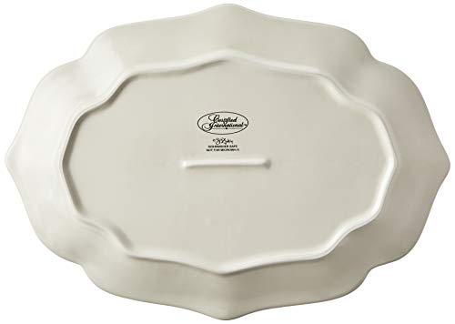 Certified International Tunisian Sunset Oval Platter, 16" x 12", Multicolor, Large