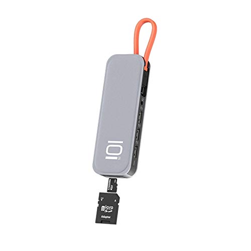 Leya-US Spare Part TR01 10 in 1 Type-C/USB-C to HDMI + VGA Multifunctional Extension HUB Adapter (Color : Silver)