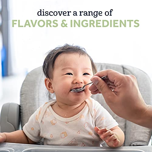 Gerber Baby Food Pouches, 2nd Food for Sitter, Veggie Power, Mixed Carrot Apple Coriander, 3.5 Ounce (Pack of 12)