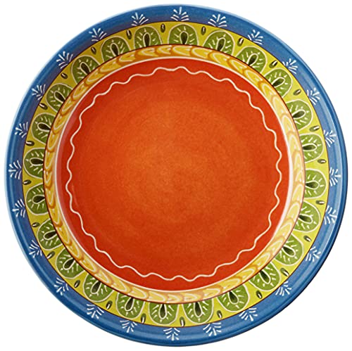 Certified International Valencia Soup/Pasta Bowl (Set of 4), 9.25", Multicolor