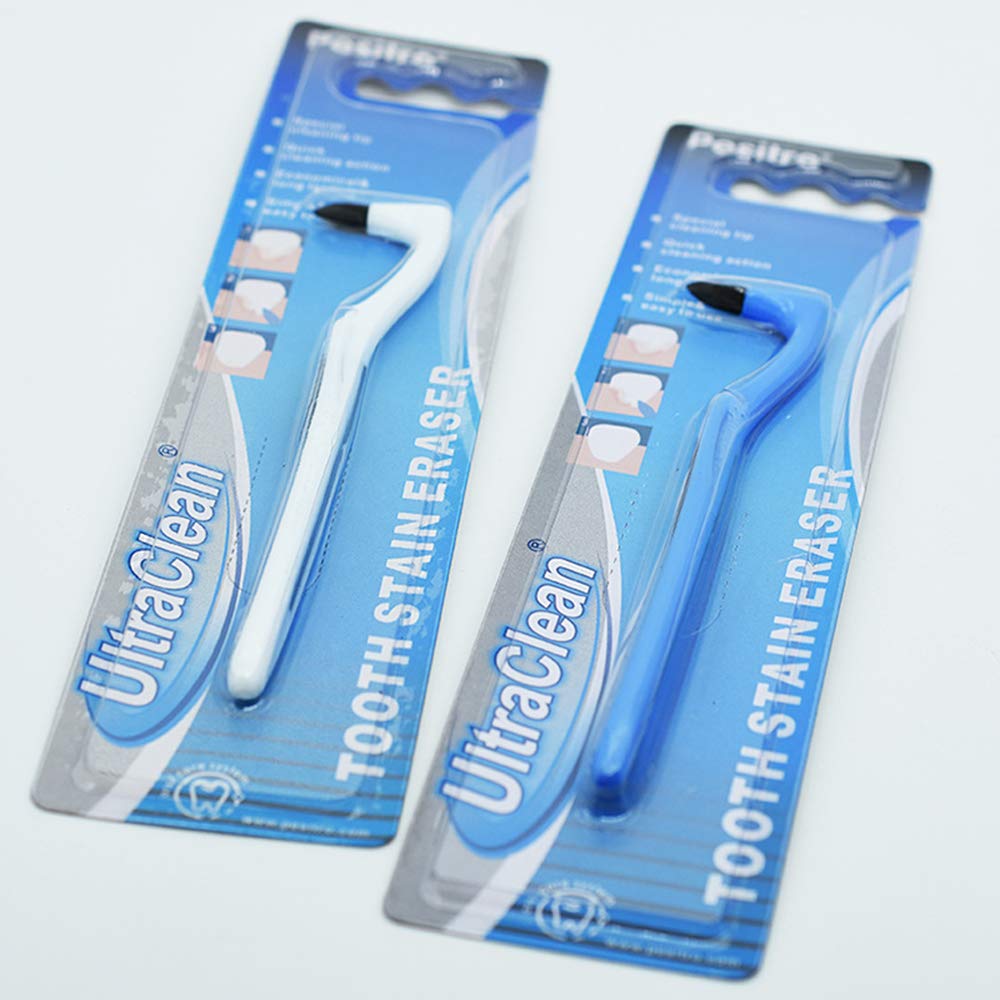 Chironal 2Pcs Portable interdental Brush Orthodontic Toothbrush Small Head Soft Correction Teeth Brace Clean Wisdom Toothbrush Dental