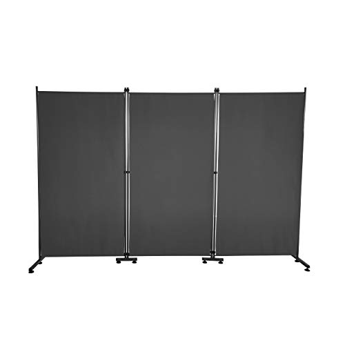 Room Divider β Folding Partition Privacy Screen for School, Church, Office, Classroom, Dorm Room, Kids Room, Studio, Conference - 102" W X 71" Inches - Freestanding & Foldable