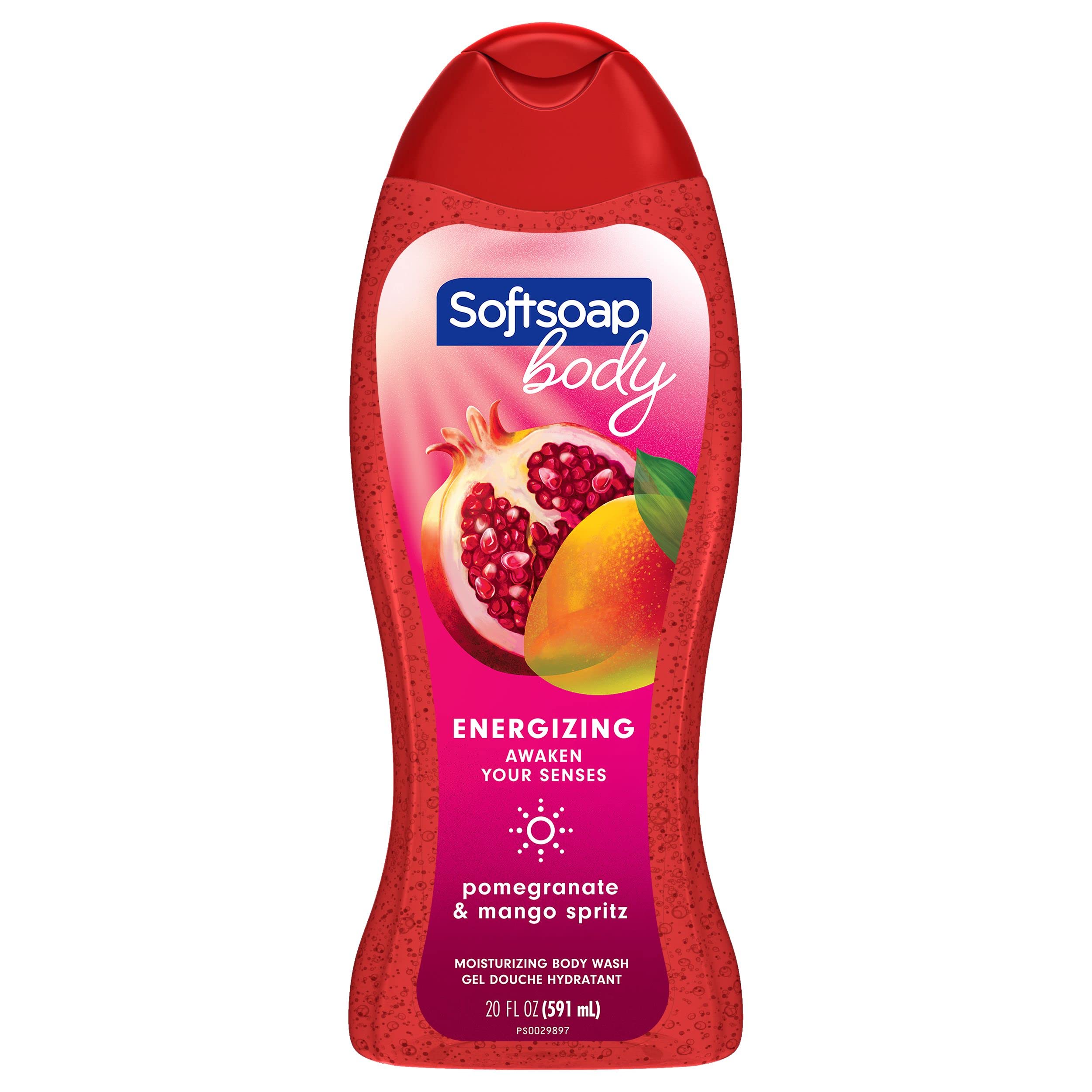 Softsoap Ssbw 20 F Oz/591ml Cs Sp Pomegrante & Mango,