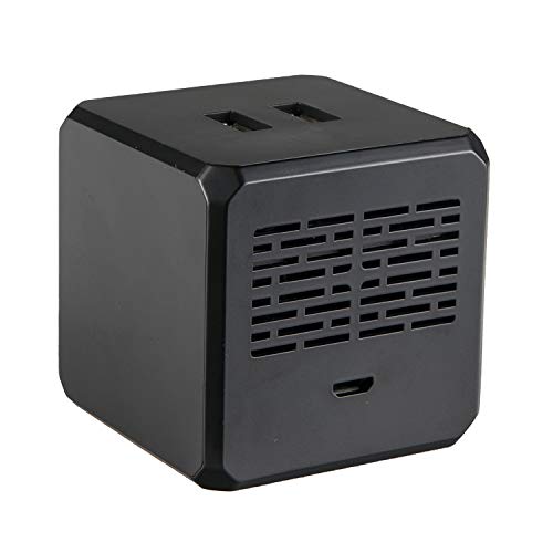 Total Invisible Covert 940nM IR Charging Cube with Light Sensor (6 High Power LED Illuminator Array) 30ft Range, 150 deg, 5VDC