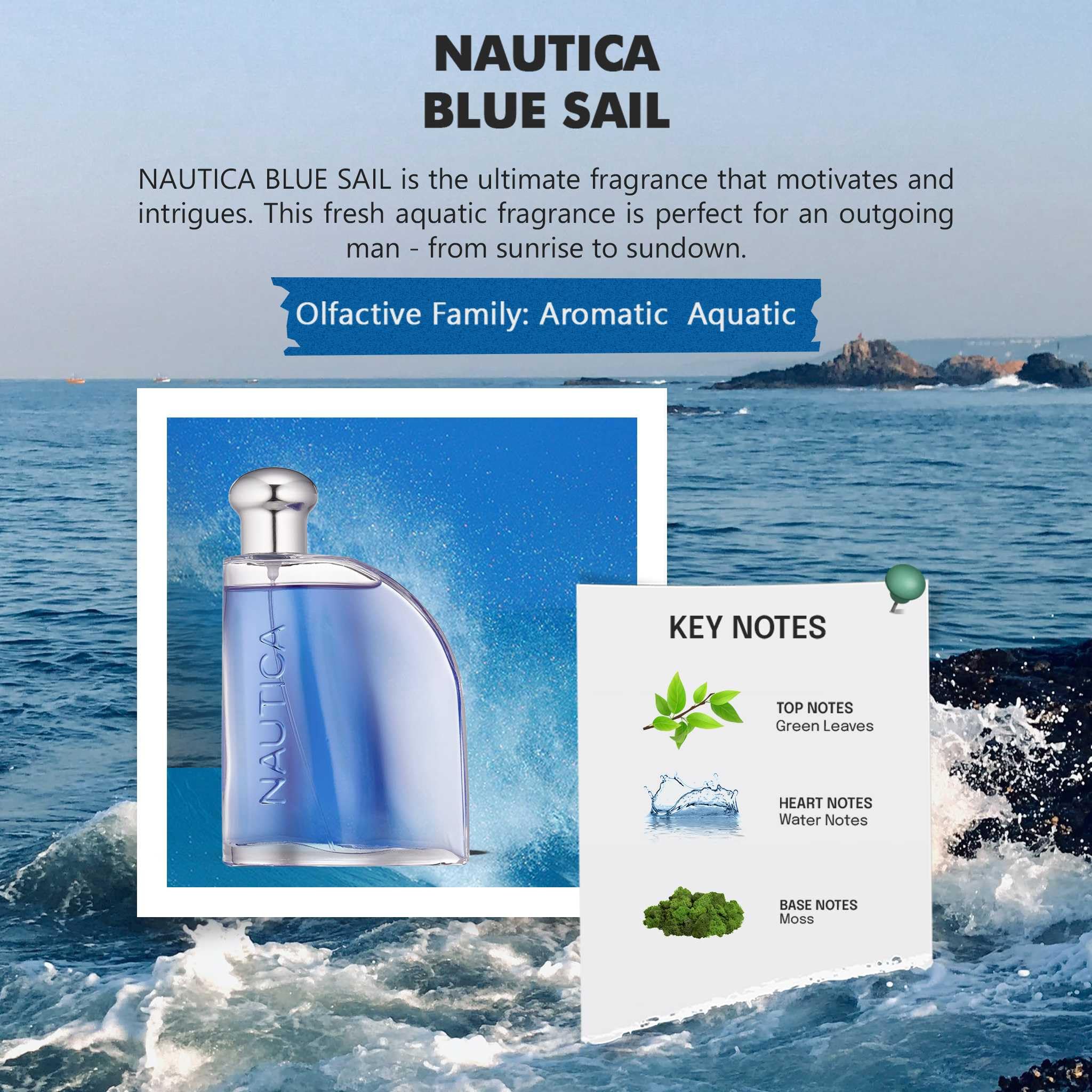 Nautica Blue Sail Spray, 3.4 Ounce
