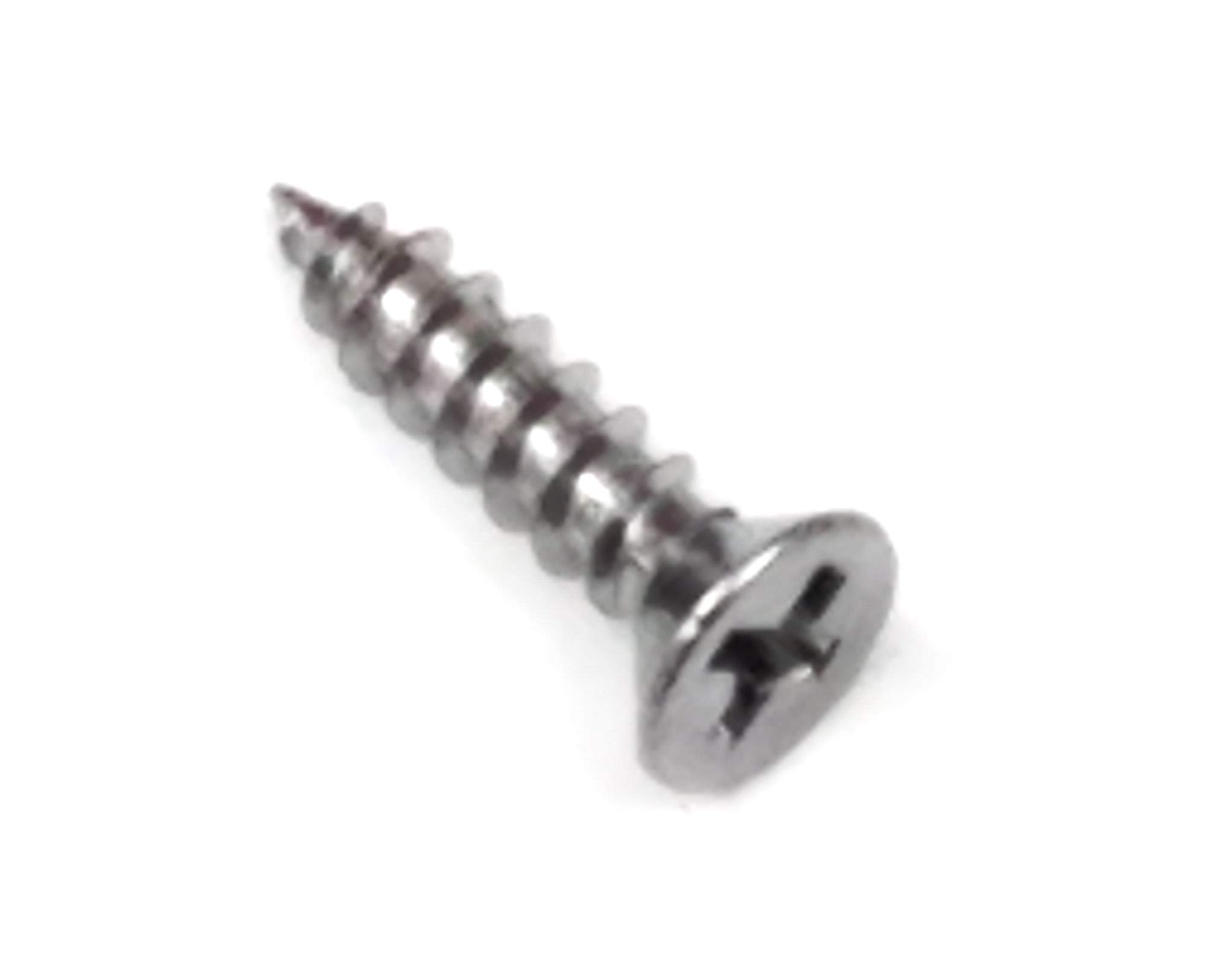 Hinge Outlet Polished Chrome Wood Screws for Hinges 9 x 1 Inch Inch - Fly Cut for Self Drilling - 24 Pack