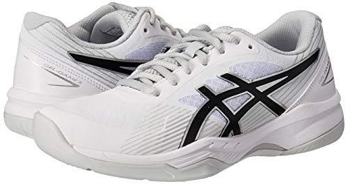 ASICS Women's Gel-Game 8 Tennis Shoes, 8.5, White/Black