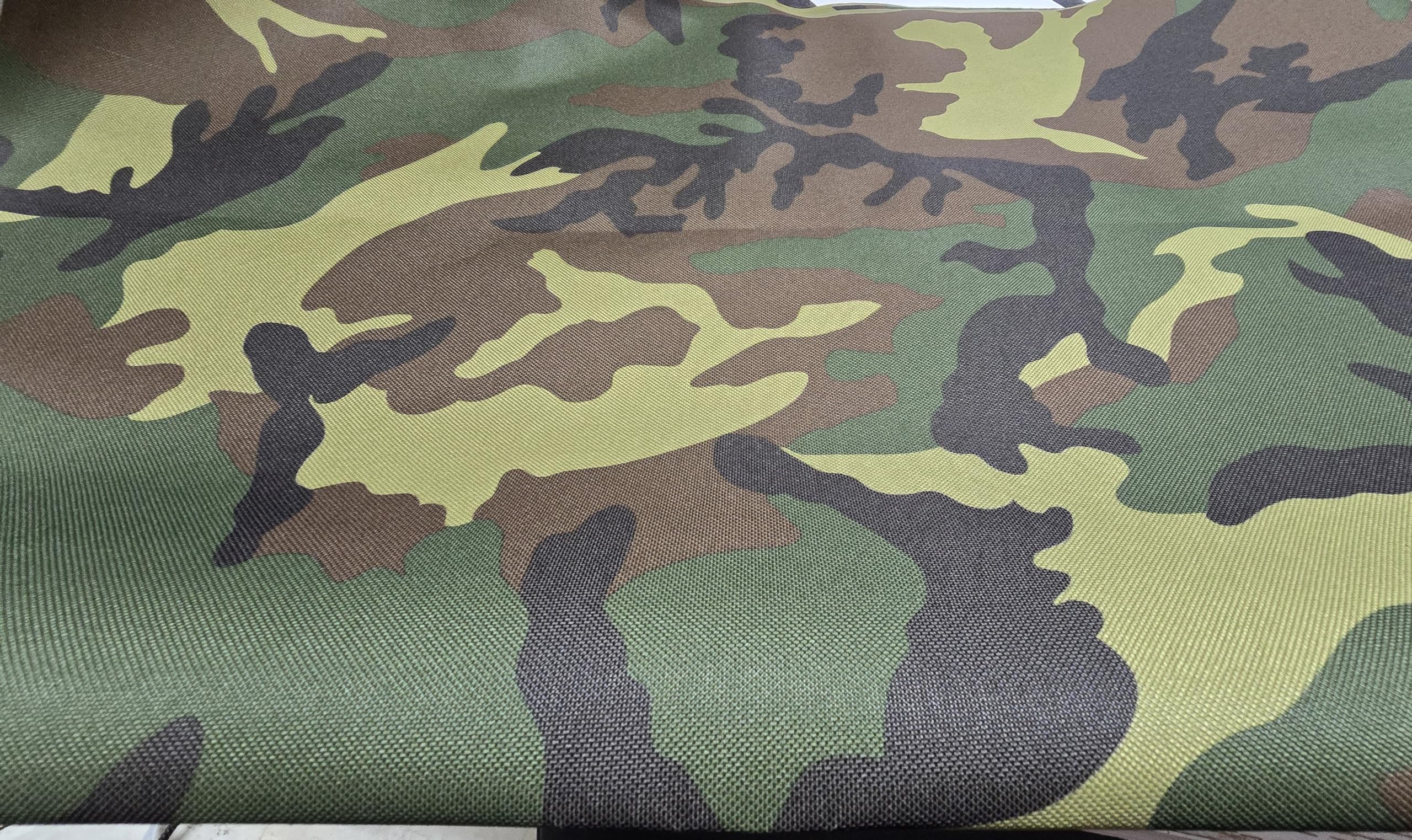 AD FABRIC, Waterproof Canvas Fabric, camo/Camouflage, 600 Denier Water Repellent Canvas Cordura Fabric for Outdoor/Indoor, 58" Wide.