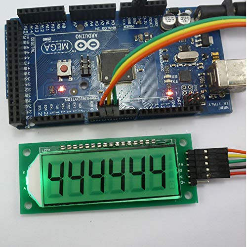 6Bit 7 Segment LED SPI Digital Tube LCD Display Controller Module with Example Code (4)