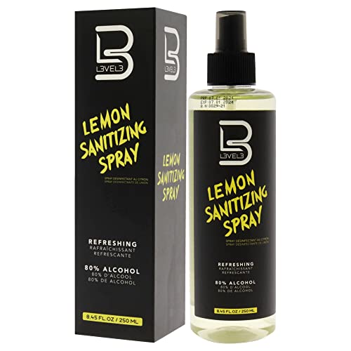 L3VEL3 Lemon Sanitizing Cologne Cologne Men 8.45 oz