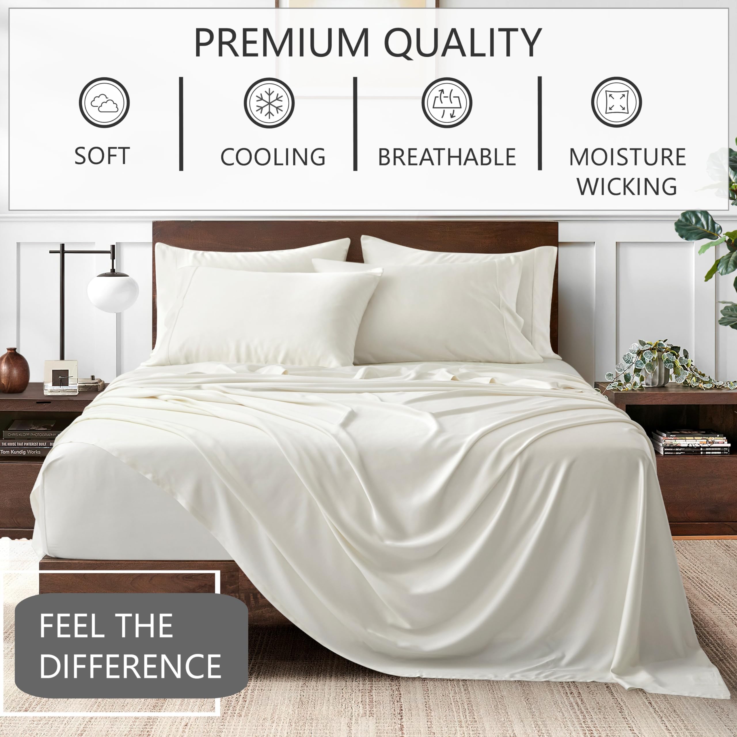 400 Thread Count Bamboo Viscose Sheet Set