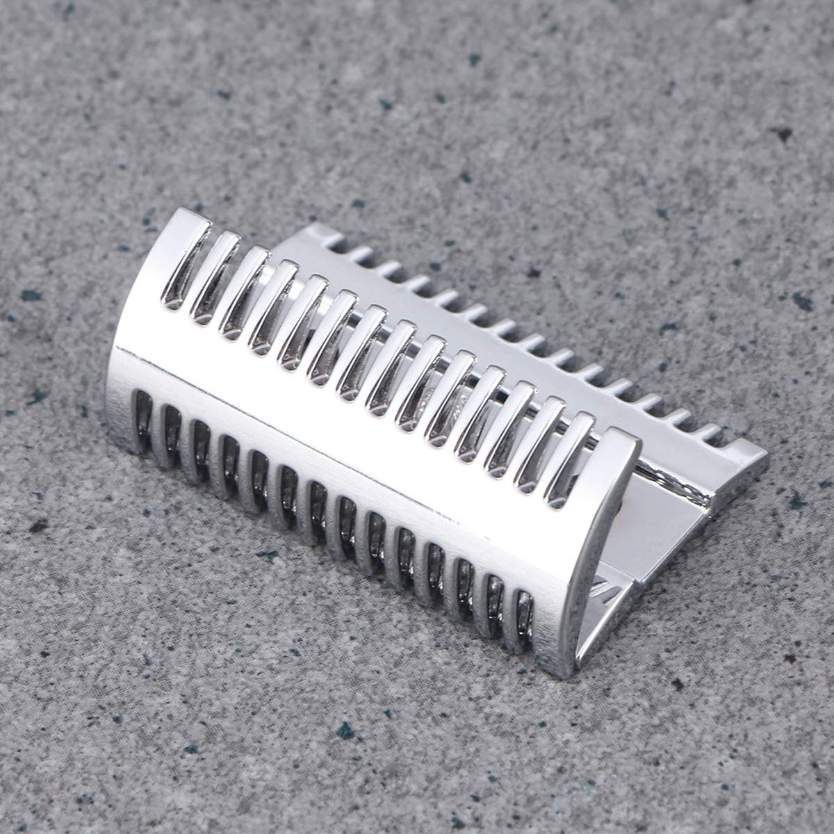 Lurrose Razor Head Replacement Manual Double Edge Razor Safety Shaving Head without Blade