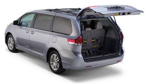 Auto Ventshade [AVS] Rear Bumper Protector, OE Style | 34015 | Fits 2011 - 2018 Toyota Sienna, Black