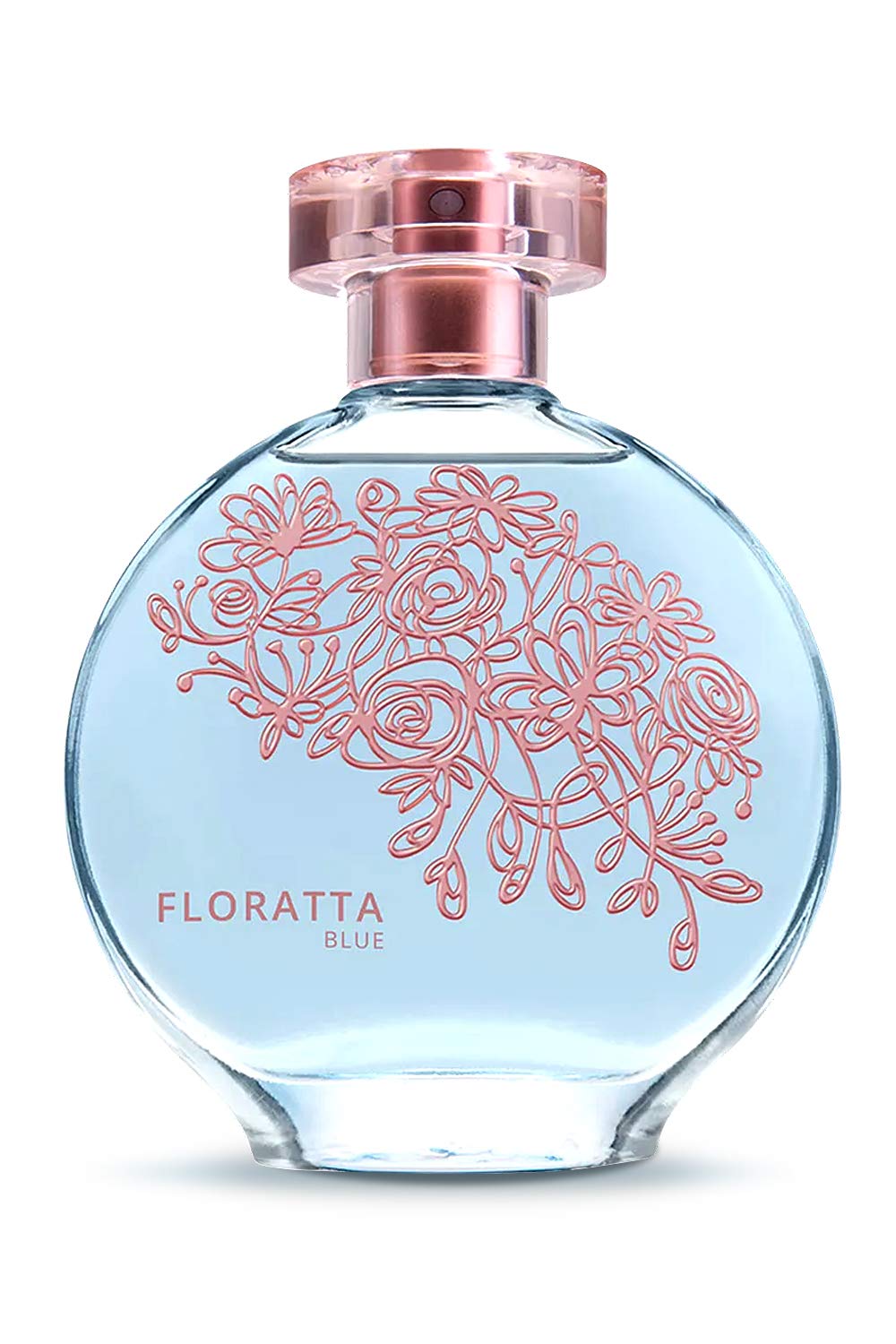 O BOTICARIO Floratta Blue Eau de Toilette, Long-Lasting, Fresh Floral Fragrance Perfume for Women, 2.5 Ounce