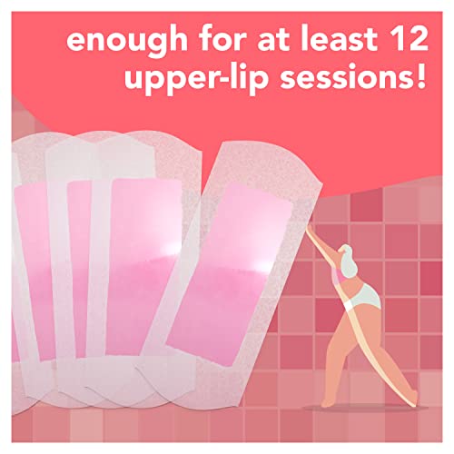 JOY Glee Face Wax Strips Hair Removal - 24 Strips
