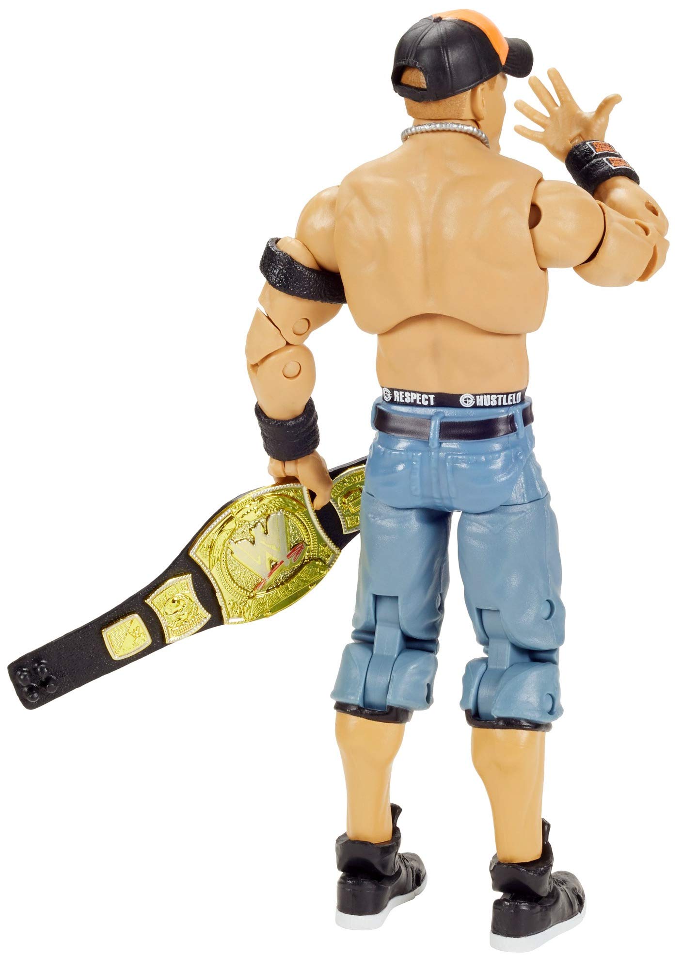 WWE John Cena Ultimate Edition Wave 5 Multiple-Pose 6-inch Action Figure, for 8 years and up, with Entrance Gear, Extra Heads & Swappable Hands