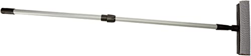 Carrand 9046 8" Squeegee with 36" Steel Extendable Handle, Gray