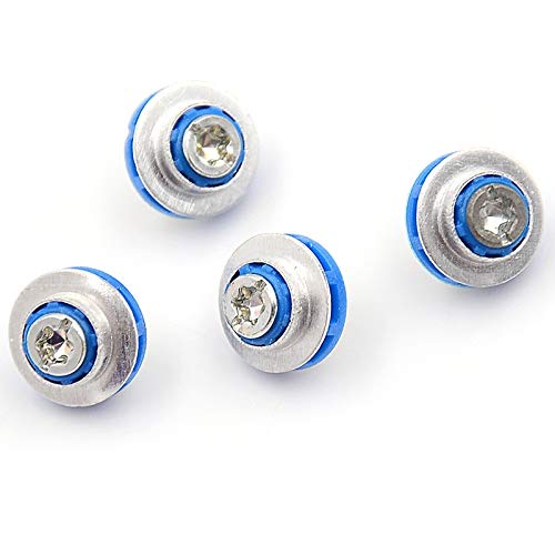 Screws New 4pc Blue Screws for HP 3.5 HDD DC7800 DC7900 8000 8100 Z400 Z600 Screws Isolation Grommet 450712-001 Mute Mounting