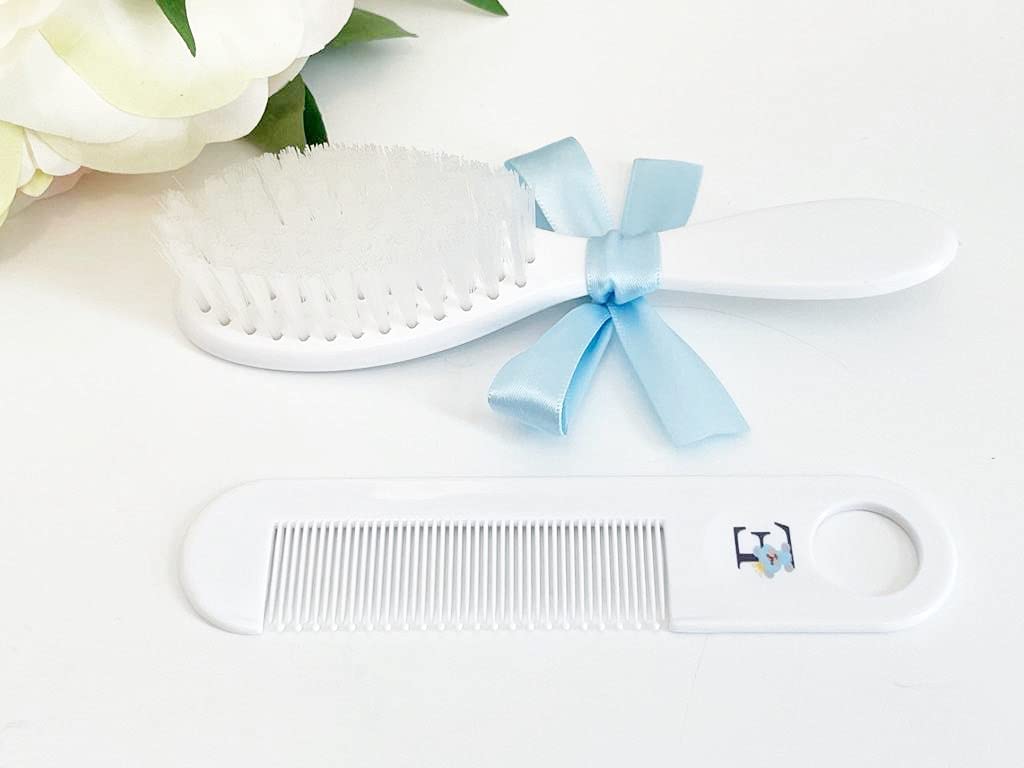Personalized Baby Gift - Baby Brush and Comb Set, Suitable for Ages 0-3 Years, New Baby Gift, Baby Boy Gift