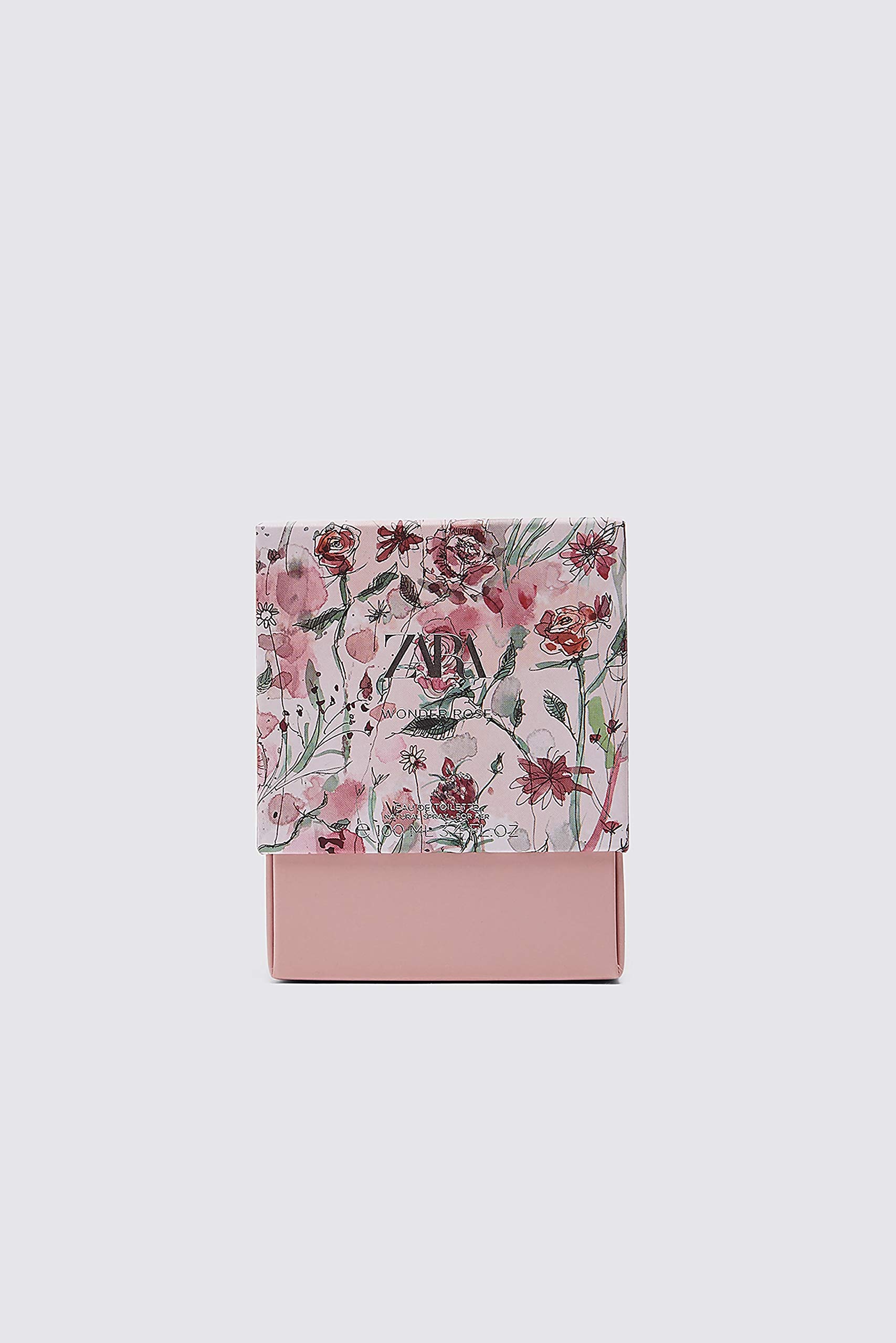 New ZARA WONDER ROSE EAU DE TOILETTE 100 ML for woman