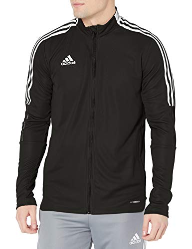 adidas Men's Tiro 21 Track Jacket, Black, X-Large