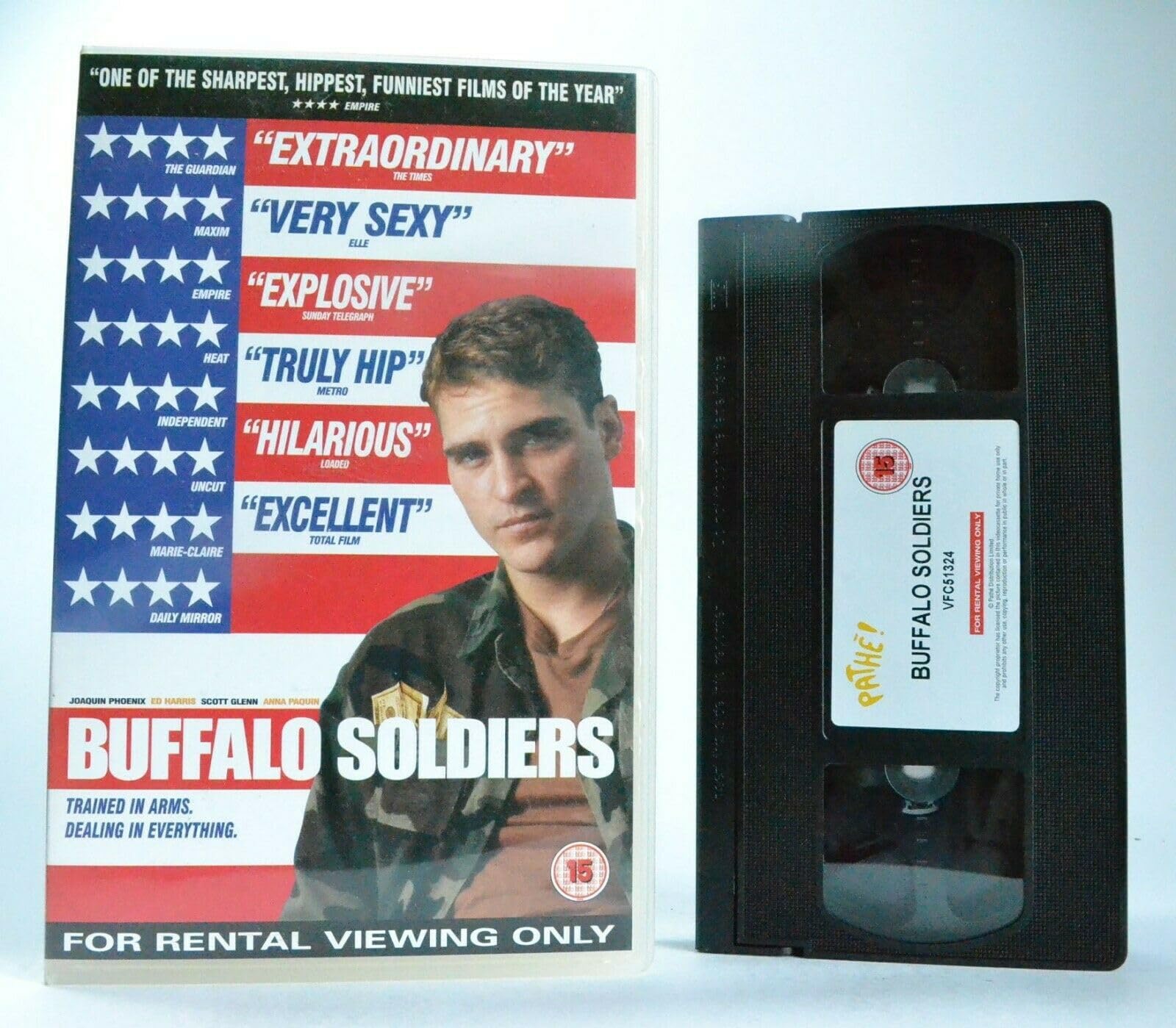 Buffalo Soldiers: Based On R.O'Connor Novel - Satire Film - J.Phoenix - Pal VHS