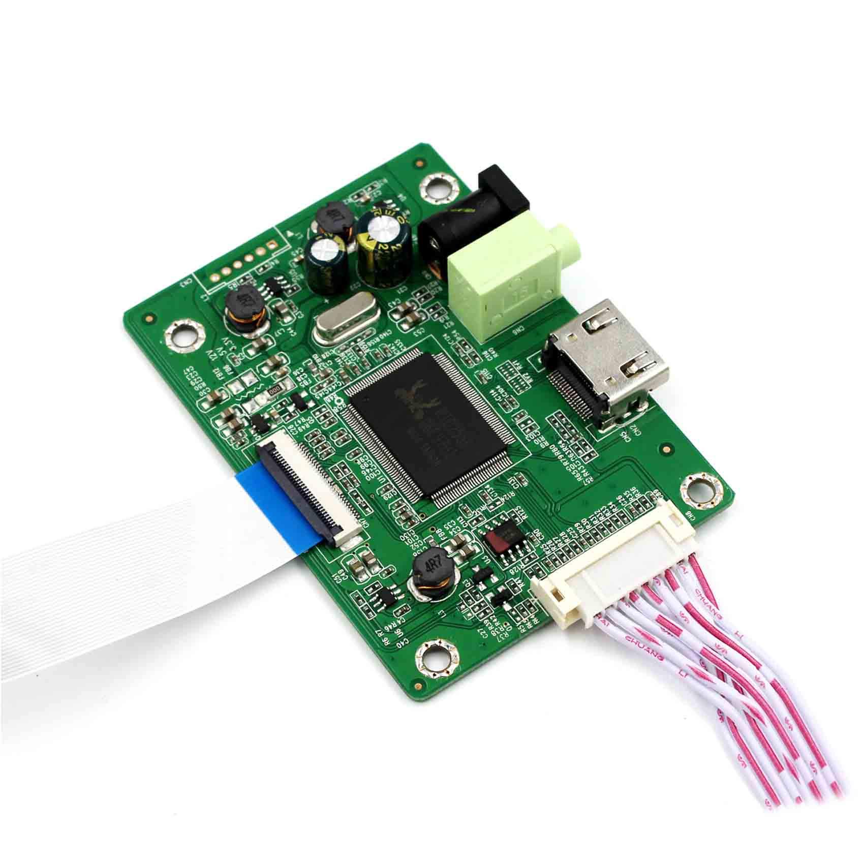 VSDISPLAY 14" 14 inch 1920x1080 FHD NV140FHM-N44 eDP IPS LCD Screen with HD-MI Controller Driver Board 30pin