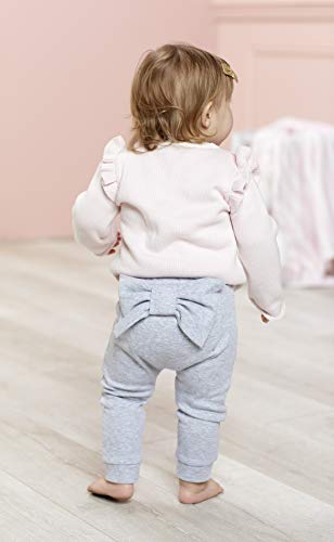 Mud Pie Girls' Kids Baby Magical Unicorn Dreams Cardigan Sweater, Pink, Large (4T-5T)