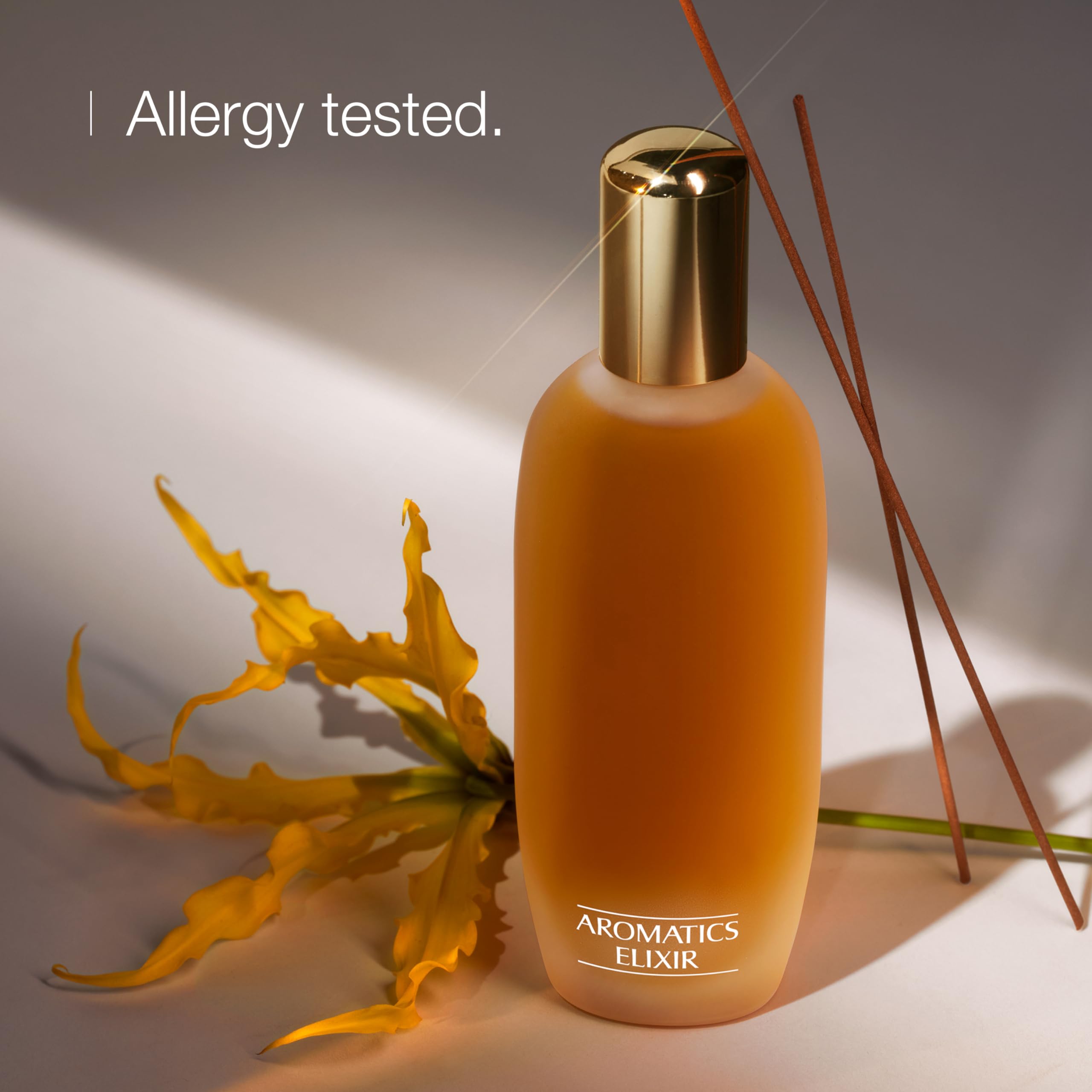 Clinique Aromatics Elixir Eau de Parfum Spray | Notes of Bulgarian Rose, Ylang Ylang, Patchouli, Jasmine + Vetiver, 1.5 Fl Oz