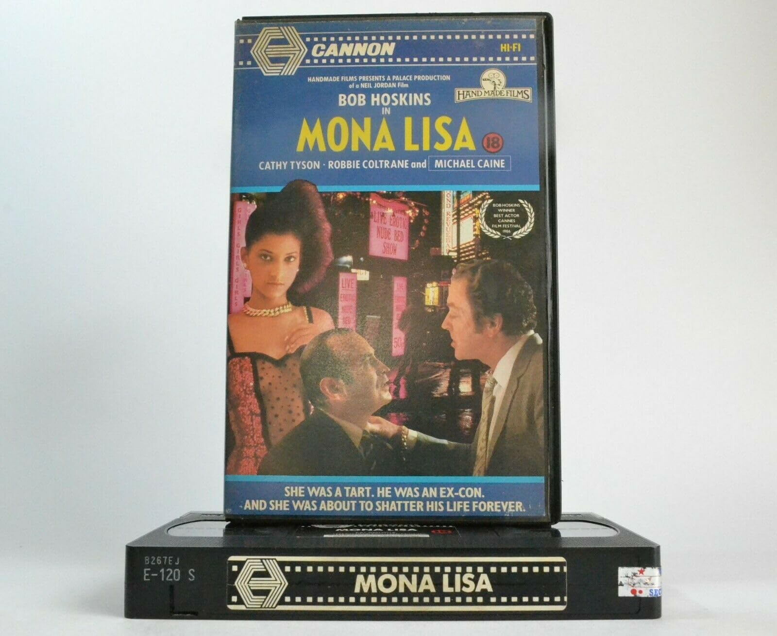 Mona Lisa (1986): Doomed Romantic Drama - Bob Hoskins / Michael Caine - Pal VHS