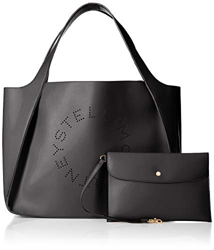 Stella McCartney(ステラ マッカートニー) Tote Bag, Black (Black 19-3911tcx)