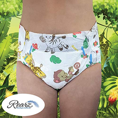 Rearz - Safari - Adult Diaper (12 Pack) (X-Large)