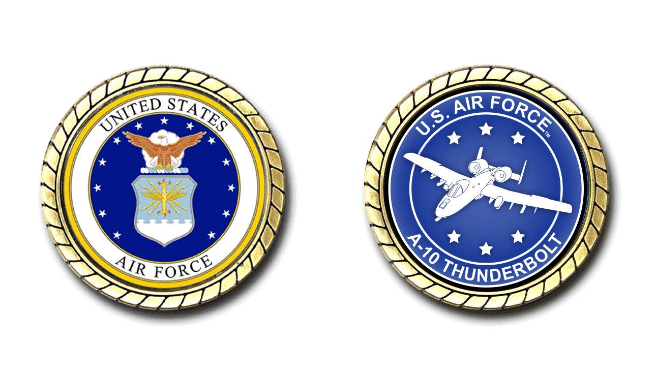 A-10 Thunderbolt Challenge Coin - Officially Licensed