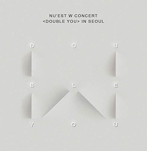 NUEST W - NU’EST W CONCERT DOUBLE YOU IN SEOUL DVD 2Discs+Photobook+Postcard