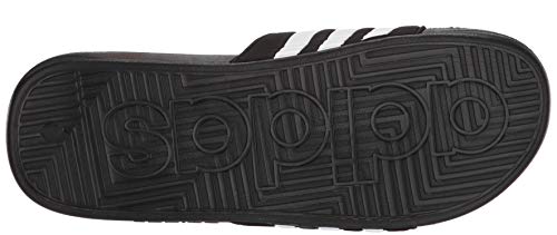adidas Performance adissage Sandal, black/white/black, 11 M US