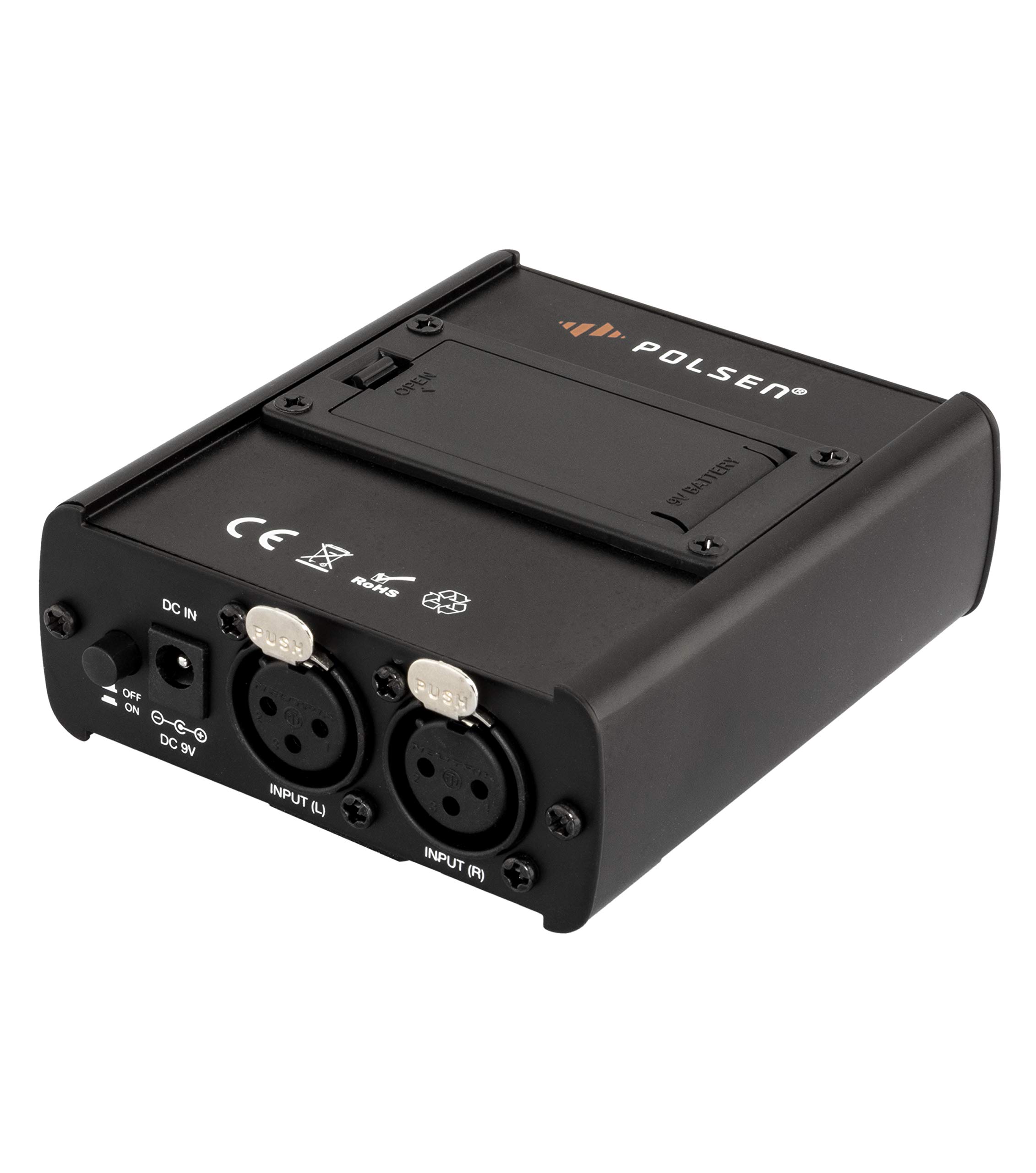 Polsen PMA-2B Stereo Personal in-Ear Monitor Amplifier