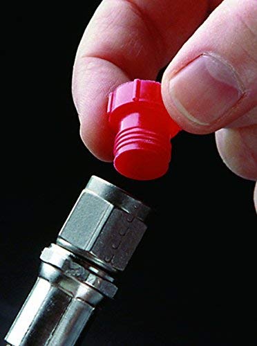 Caplugs WW-250 WW Series – Plastic Tapered Cap & Plug with Wide Thick Flange, 100 Pack, Yellow LD-PE, Cap OD 2.333" x Plug ID 2.602" Threaded and Non-Threaded Protection, Masking (99191403)