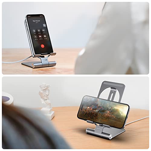 Nillkin Fast Wireless Charger Stand Adjustable - Qi Wireless Charging Stand for iPhone 15 14 13 12 pro max/Pro/Plus, Samsung Galaxy S23 S22 Ultra S21 Plus S20, Note 20/10+/9 and More, Gray