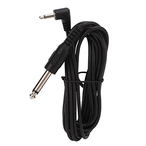 Acoustic Guitar Pickup, Long Life Time Volume Adjustable Easy Installation Wooden Guitar Pickup with Connecting Cable for Musical Instrument