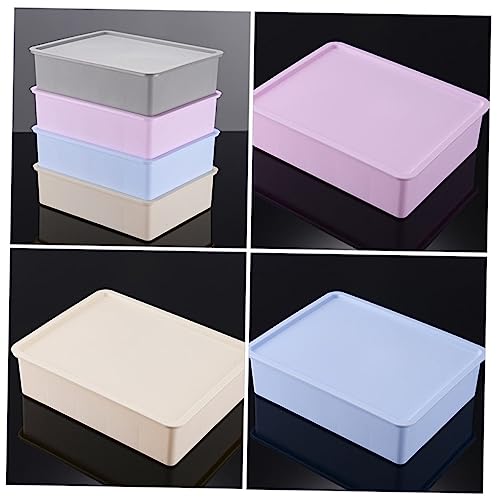 Cabilock Desk Divider 1PC Box storage box with lid cabinet drawer desk drawer storage plastic drawers underwear drawer dividers Socks Storage Organizer storage cubes with lid Bra Organizer