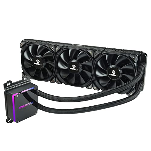 ENERMAX LIQTECH TR4 II 360 ARGB AIO CPU Liquid Cooler, AMD Threadripper sTRX4/TR4/SP3, TR5, sTR5/sTRX5/sWRX9, SP6 Socket & Intel Xeon LGA4677 READY, 500W+ TDP; ELCLTTRTO360TBP