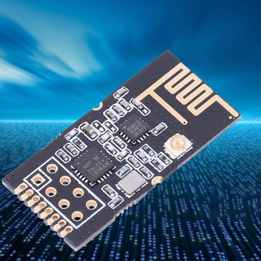 Garosa 1PCS GT-24 Digital Wireless Module Industrial Grade 2.4G NRF24L01+PA+LNA Module 1100M Long Distance Transceiver Module (Patch mounting)